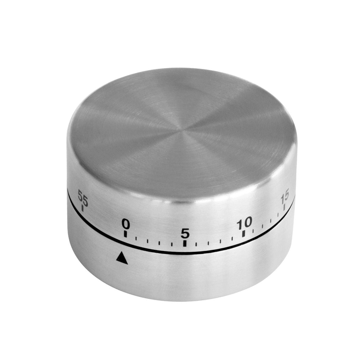 Magnetic Steel Kitchen Timer – Sleek, Battery-Free Precision – Best Brushes