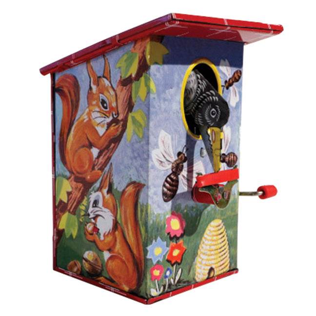 Tinplate Woodpecker Bird Bank – Best Brushes
