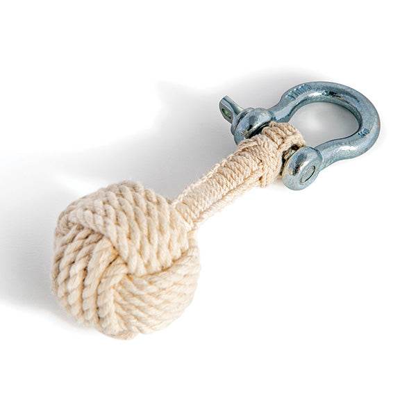Monkey’s Fist Shackle Key Fob – Nautical Style – Best Brushes