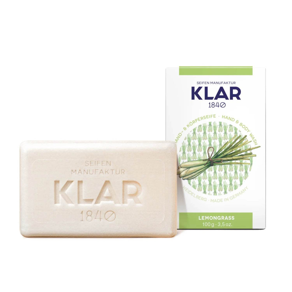 Klar's Lemongrass Soap 100g – Fresh Citrus Cleanse – Best Brushes