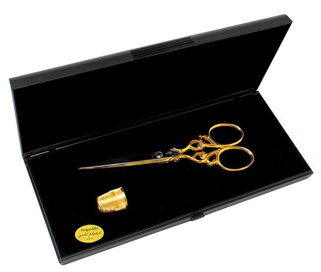 Needlepoint Scissors w. Thimble – Best Brushes