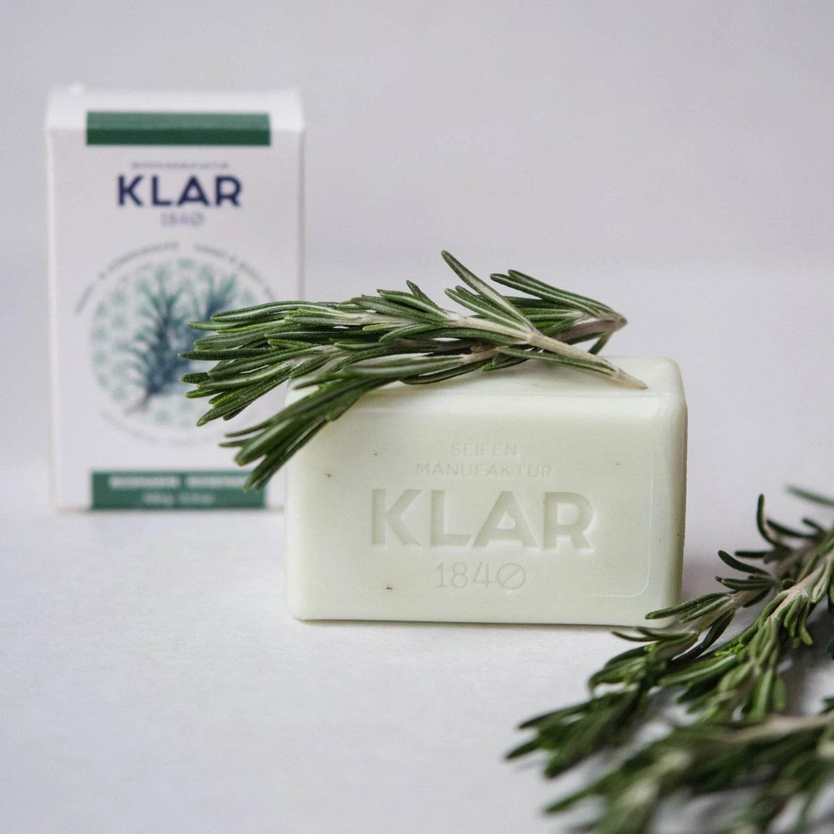 Klar's Rosemary Soap 100g – Energizing Herbal Cleanse – Best Brushes